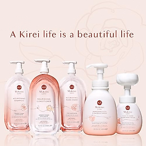 MyKirei by KAO Foaming Body Wash with Japanese Yuzu, Sustainable Bottle Pump, Citrus 20.3 Fl Oz