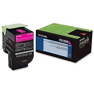 Lexmark 70C1XM0 701XM - Toner Cartridge - Extra High Yield - Magenta 1 Pack in Retail Packing