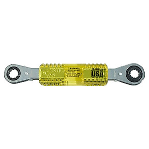 Klein Tools KT223X4-INS Lineman's Insulating 4-in-1 Box Wrench