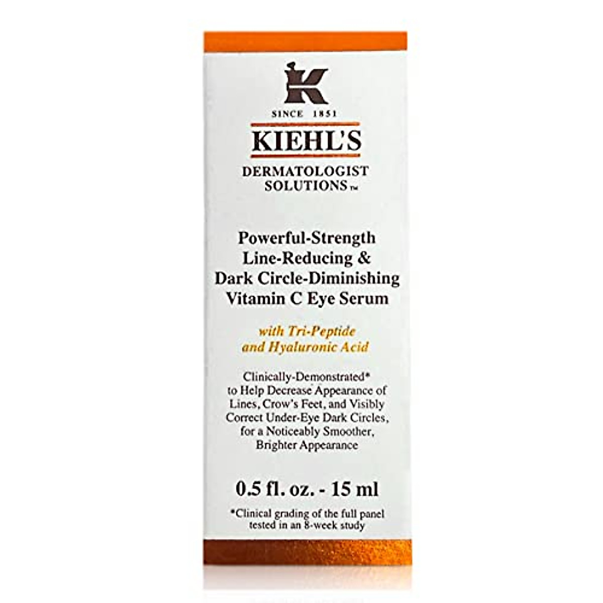 Kiehl's Powerful-Strength Dark Circle Reducing Vitamin C Eye Serum, 0.5 Ounce, 42 grams