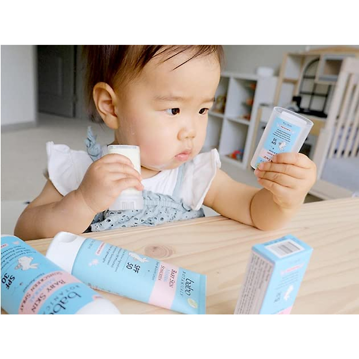 Babo Botanicals Baby Face Mineral Sunscreen Stick SPF 50 – with 70+% Organic Ingredients & Zinc Active – Water-Resistant & Fragrance-Free – 0.6 oz, 1-Pack