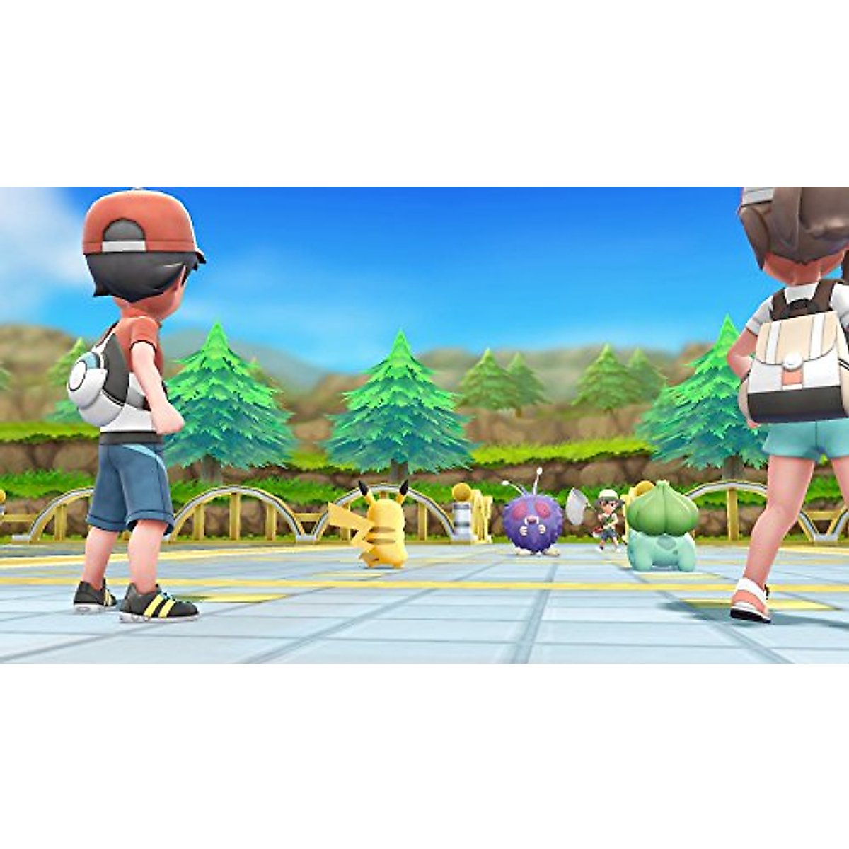Nintendo Switch Console Bundle- Pikachu & Eevee Edition with Pokémon: Let's Go, Pikachu! + Poke Ball Plus