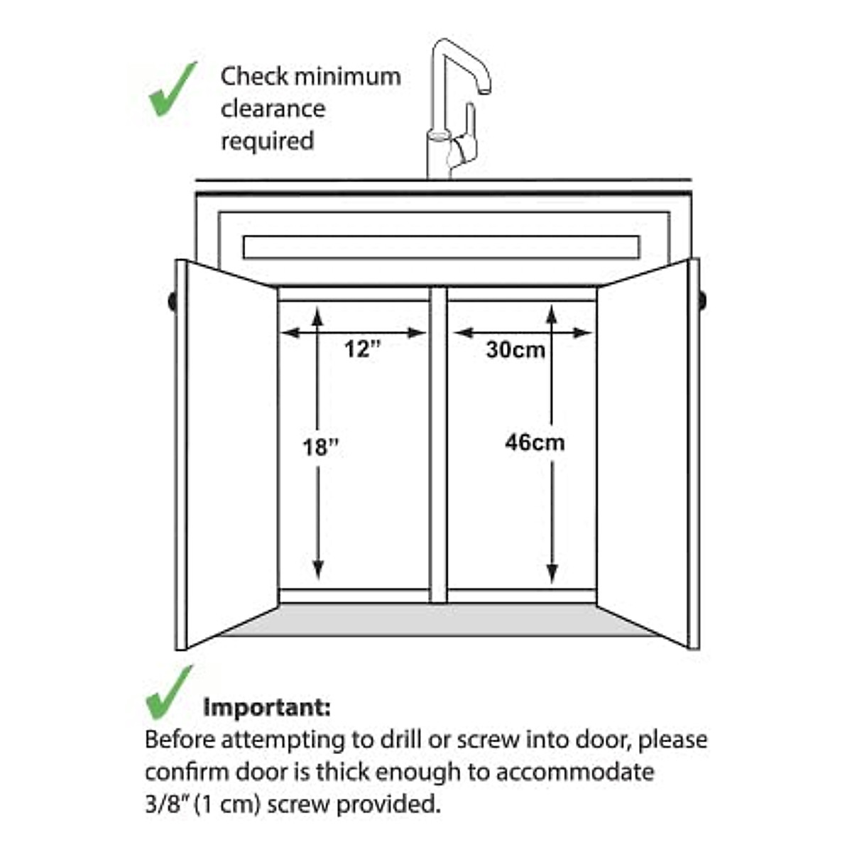 TrashRac 82153-3 Gallon Trash Rack System
