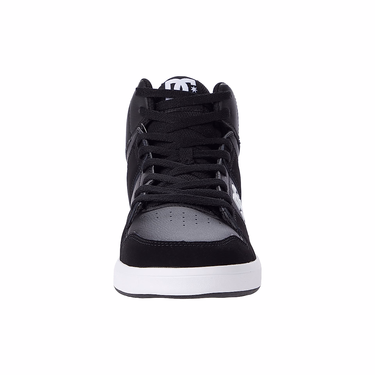DC Cure Casual High-Top Skate Shoes Sneakers Black/White 10 D (M)