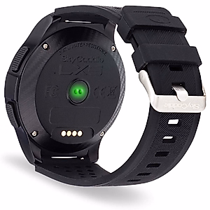 SkyCaddie LX5C Golf GPS Watch with Ceramic Bezel, Black