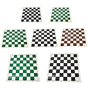 Lightweight Pu Chessboard Folding Travel Chess Board Roll Up Chess Board Flat International Chess Board