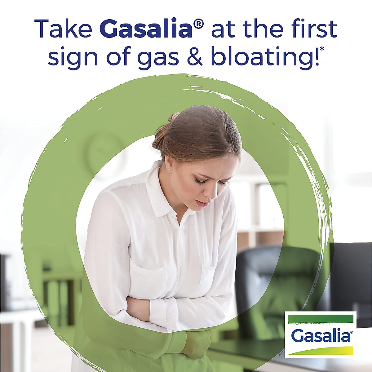 Boiron Gasalia Tablets for Relief from Gas Pressure, Abdominal Pain, Bloating, and Discomfort - 120 Count (2 Pack 60)