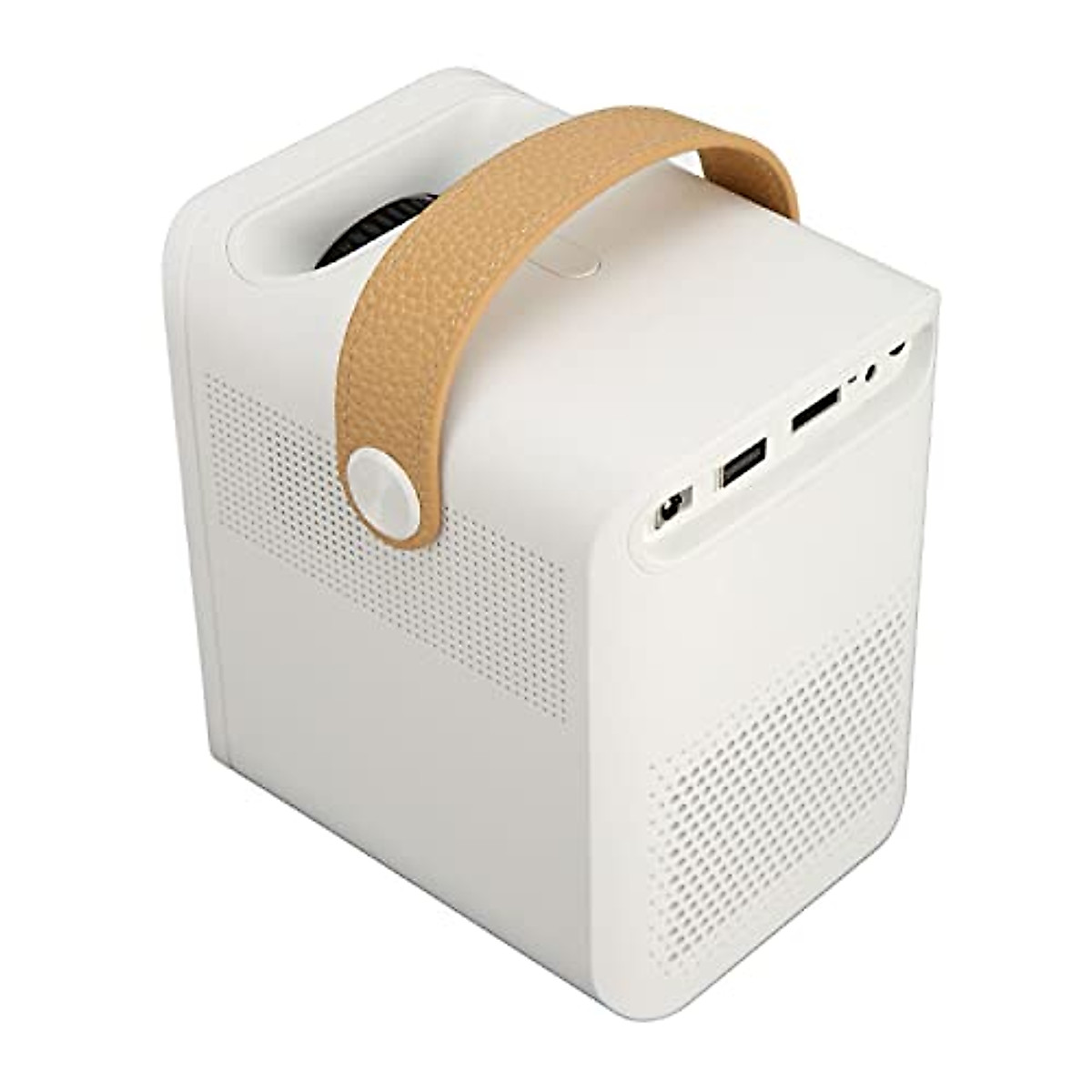 Bluetooth Smart Projector, 4K 100‑240V Portable 150 ANSI Mini Projector for Laptop (US Plug)