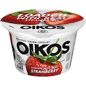 Oikos Core Strawberry Greek Yogurt, 5.3 Ounce Cup - 12 per case