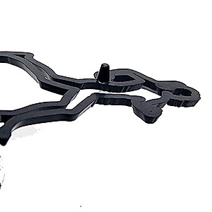 Hsxxf 6PCS Running Fondant Cutters Cookie Cutter Silhouette Gumpaste Flowers Sugar Craft Mold Cake Decorating Tools for Anniversary/Bridal/Engagement Cake Decorating (Running),Black