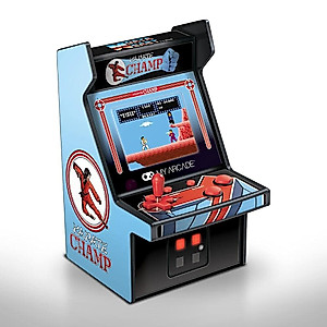 My Arcade Karate Champ Micro Player Arcade Machine: Fully Playable, 6.75 Inch Collectible, Color Display, Speaker, Volume Buttons, Headphone Jack - Electronic Games