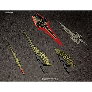Bandai Hobby RG MSN-06S Sinanju Gundam UC Action Figure (1/144 Scale)