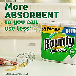 Bounty Select-A-Size Paper Towels, 6 Double Plus Rolls, White, 113 Sheets Per Roll