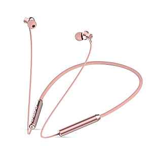 OINMELY Neckband Bluetooth Headphones V5.0 Wireless Headset Sport Earbuds w/Mic 12Hrs Playtime Cordless Noise-Canceling Earphones for Gym Running Compatible with iOS Samsung Android