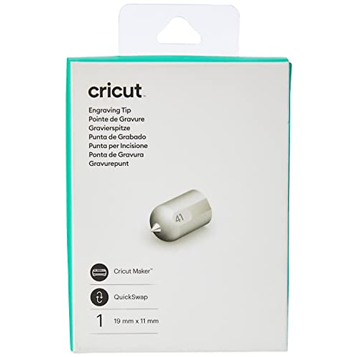 Cricut 2007310 Engraving Tip, Metal, One Size