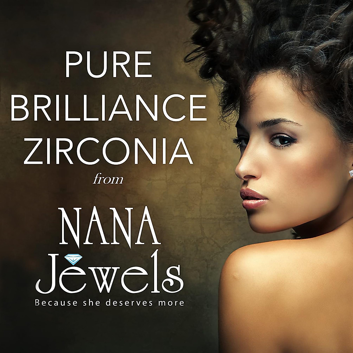 NANA Jewels Asscher Cut CZ Stud Earrings in SS316 Surgical Steel & 925 Silver 4.00ctw Cubic Zirconia - 7mm White