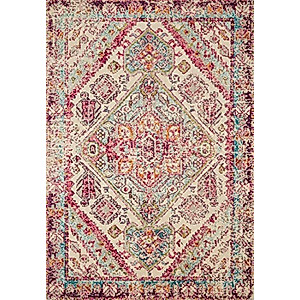 Loloi II Nadia NN-03 Aqua Transitional Area Rug 8'-0" x 11'-0"