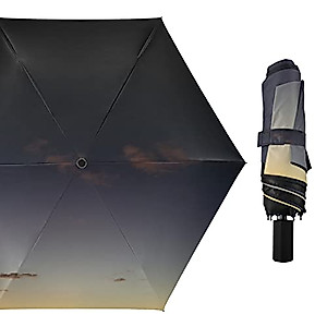 Sky Repel Umbrella Windproof Travel Umbrella - Compact, Light, Automatic, Strong and Portable - Wind Resistant, Small Folding Backpack Umbrella for Rain - Men and Women