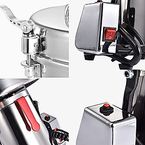 Portable Grain Grinder-270° Swing,4500g Herb Grain Spice Cereal Mill Flour Powder Machine,4500w&32000r/Min Stainless Steel Electric Food Processor for Homes,Office