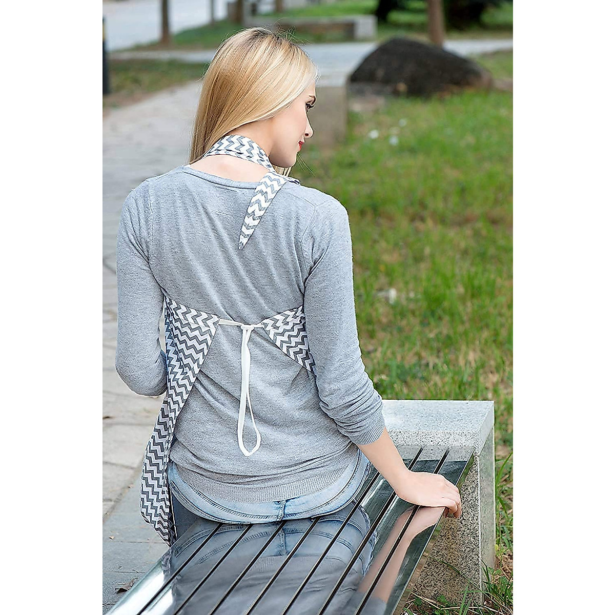 Nursing Cover, Breastfeeding Cover with Matching Pouch, Baby Car Seat Cover, Car Seat Canopy, Soft Breastfeeding Cotton for Baby with No See Through Cotton for Mother Nursing Apron for Breastfeeding