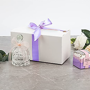 SOSFKIM Tumbler Gift Treat Boxes 24 Pack - 8x4x4in Paper Boxes for Gifts Boxes with Lids, Mug Boxes for Wedding, Bridesmaid Proposal, Party Shower, Christmas