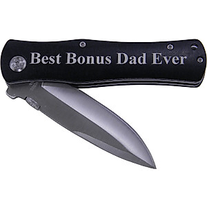Best Step Dad Ever - (Black Handle)