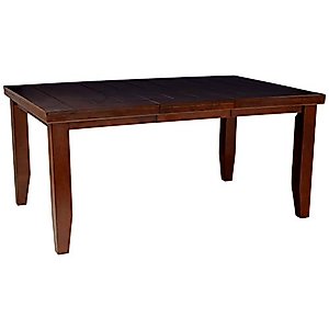 ACME Birch Veneer Dining Table, Country Cherry Finish
