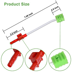 Wellgler's Oral Care Single Use Suction Swab (25pcs)