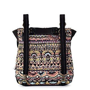 Sakroots Women's Olympic Convertible Backpack, Taupe One World, One Size