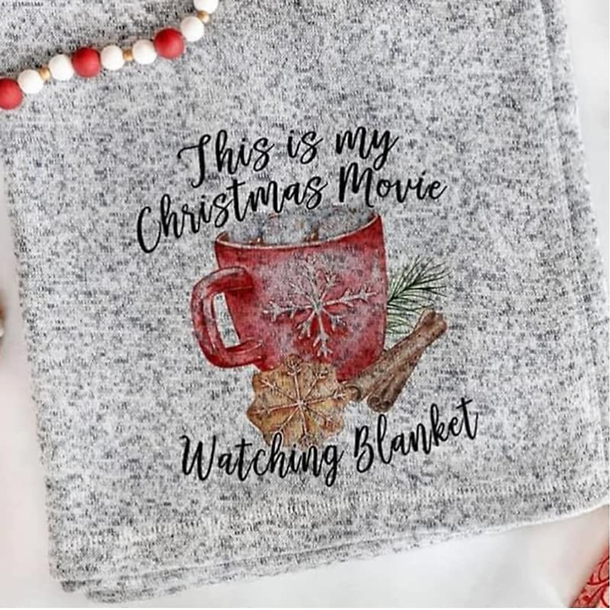 LYFLES 50 * 60 inch Sublimation Blanket Blanks,Knit Blanket Summer Lightweight Soft Breathable Cozy Fuzzy Heather Jersey Comfortable for Couch Sofa Bed,100% Polyester(Grey and White)