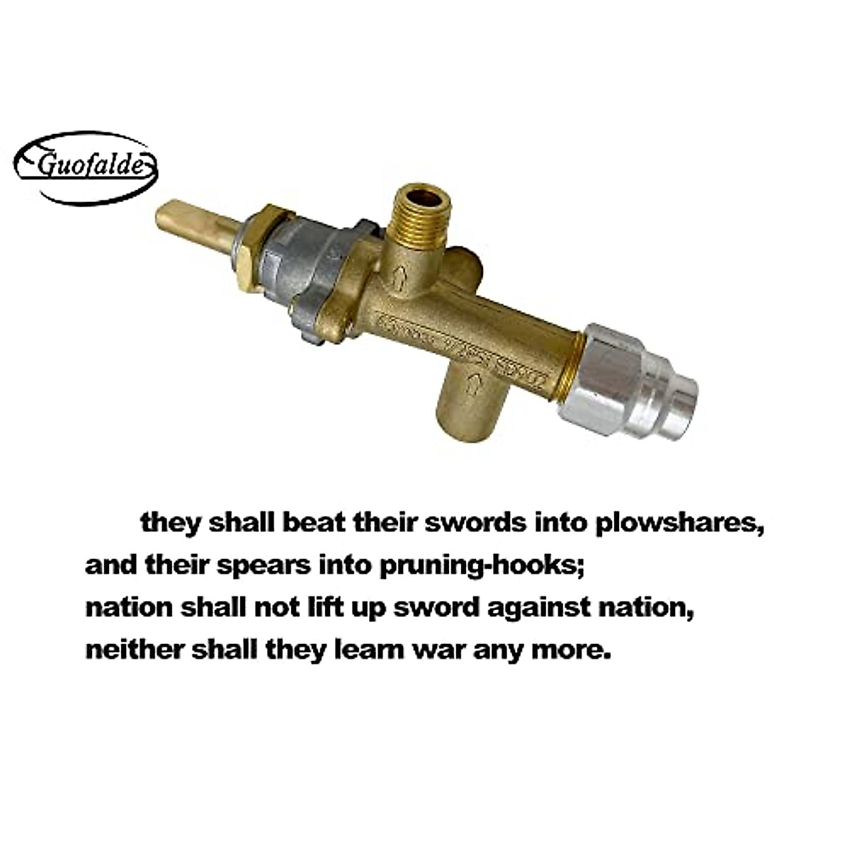 GUOFALDE Low Pressure Propane Gas Fire Pit with Thermocouple, Patio Heater Repair Replacement Parts for Room Space Heater Outdoor Patio Heater, Barbecue Grills, Fire Pits, Fireplaces