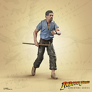 Indiana Jones and The Dial of Destiny Adventure Series Renaldo Action Figure, 6-inch Action Figures, Toys for Kids Ages 4 and up