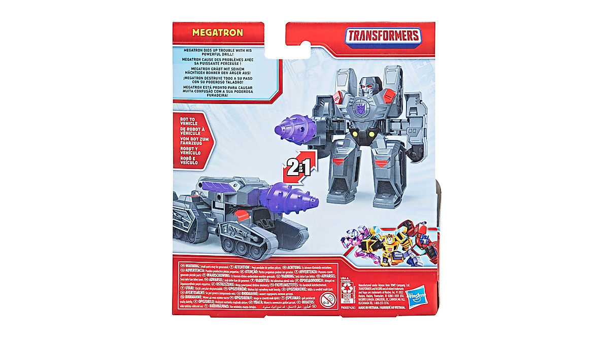 Transformers Megatron Action Figure - 2-in-1 Fun for Kids