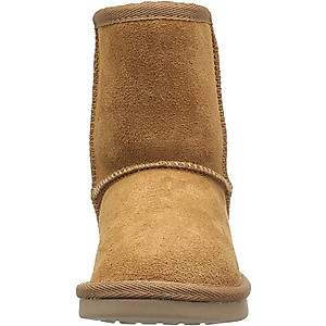 Koolaburra by UGG Kids Koola Short Fashion Boot, Chestnut, 03 Youth US Little Kid
