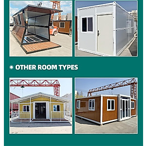 Comfortable House, Quick Assembly House, Folding Design House, Convenient House, 20ft 30ft 40ft for Garden Studios, Guest Houses, Mobile Clinics, Outdoor Events, Eco-Tourism Lodges