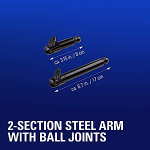 Elgato Flex Arm S2-Section Articulated arm for Cameras, Lights and More, Multi Mount Accessory