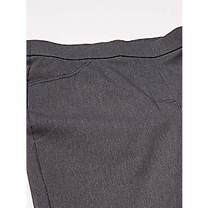 Alfred Dunner Women's Allure Slimming Missy Stretch Pants-Modern Fit, Grey, 12
