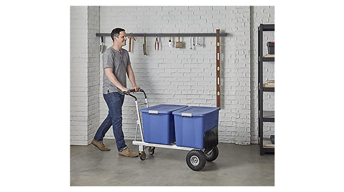 COSCO 3-in-1 Folding Hand Truck – Heavy Duty Platform Cart