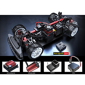 Fenamx 4x4 Brushless Rc Cars 14302 Hyper 4wd Rc Car All-Road RC Drift Car Brushless Scale 2.4G 4wd High Speed Electric,Terreneitor 4x4 Carros,1/14 High Speed Rc Cars Drift for Adults…