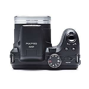 Kodak PIXPRO Astro Zoom AZ421-BK 16MP Digital Camera with 42X Optical Zoom and 3 inch LCD Screen (Black) (Renewed)