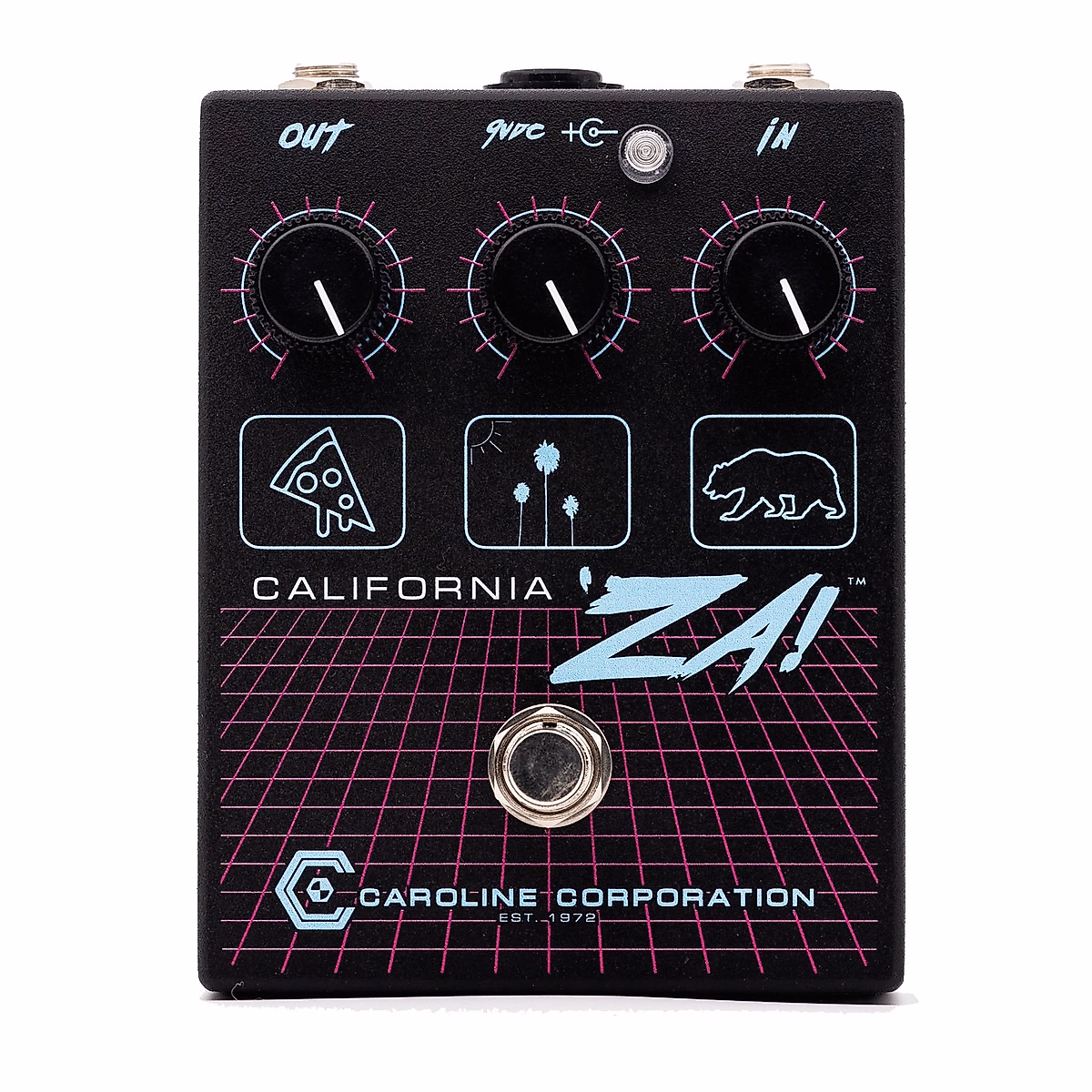 Caroline Guitar Company Hawaiian Pizza Fuzz Overdrive