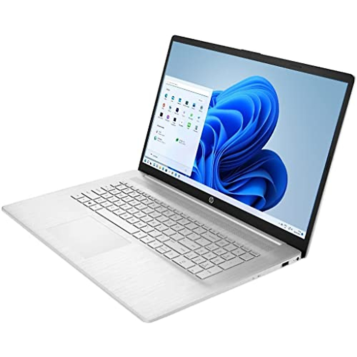HP Newest 17t Laptop, 17.3'' HD+ Touchscreen, Intel Core i5-1135G7 Processor, Wi-Fi 6, Backlit Keyboard, Webcam, HDMI, Windows 11 Home, Silver (8GB RAM | 256GB SSD)