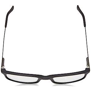Foster Grant mens Kramer E.readersÂ™ Glasses Reading Glasses, Matte Black/Transparent, 51 mm US