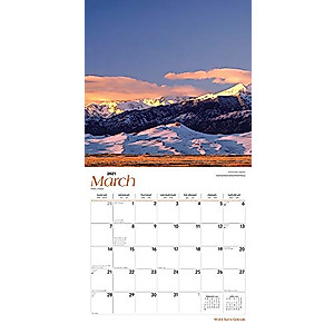Wild & Scenic Colorado 2021 Calendar: Foil Stamped Cover