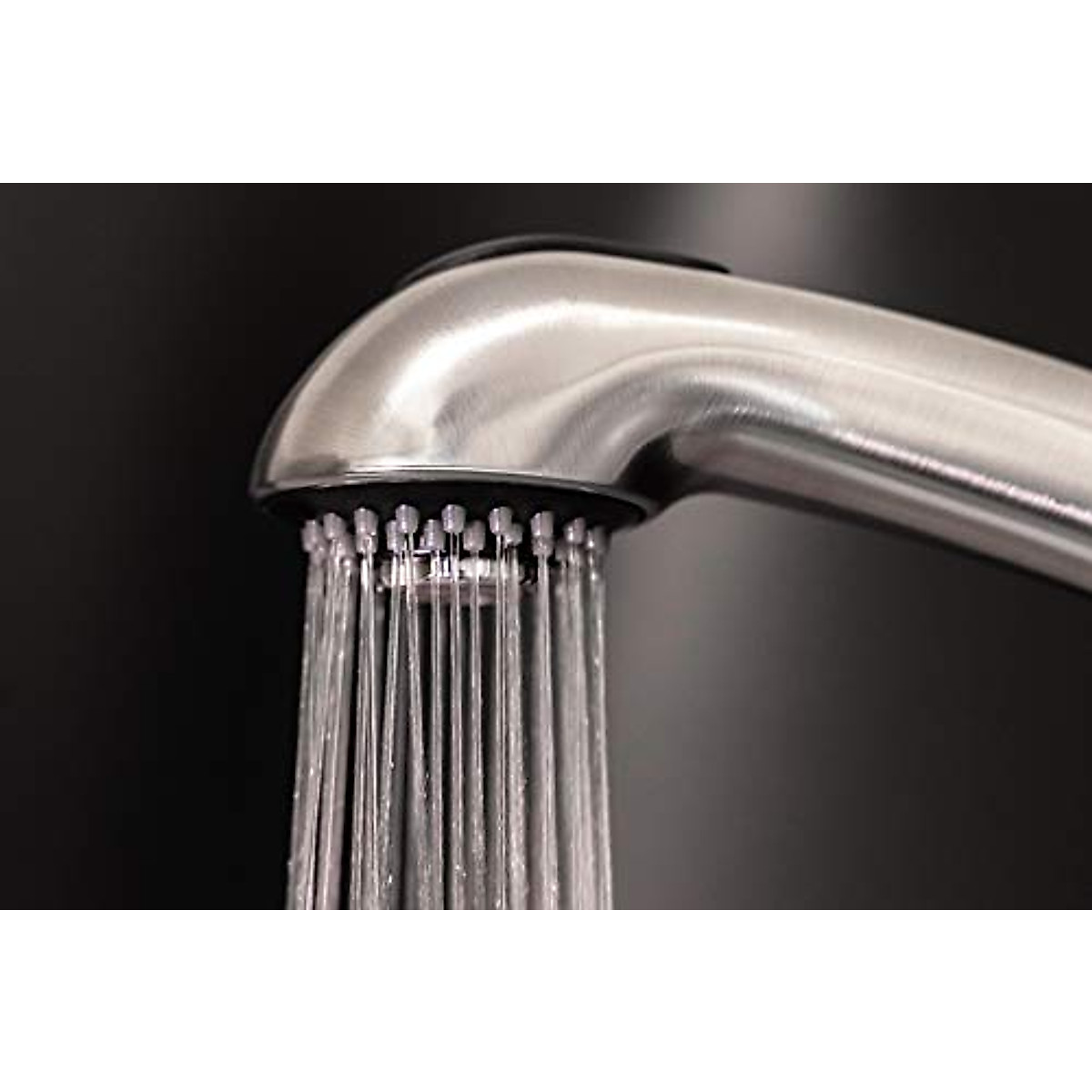 Dura Faucet RV Kitchen Faucet Designer Toggling Pull-Out Sprayer Replacement - for Dura Faucet Faucets Only (Brushed Satin Nickel)