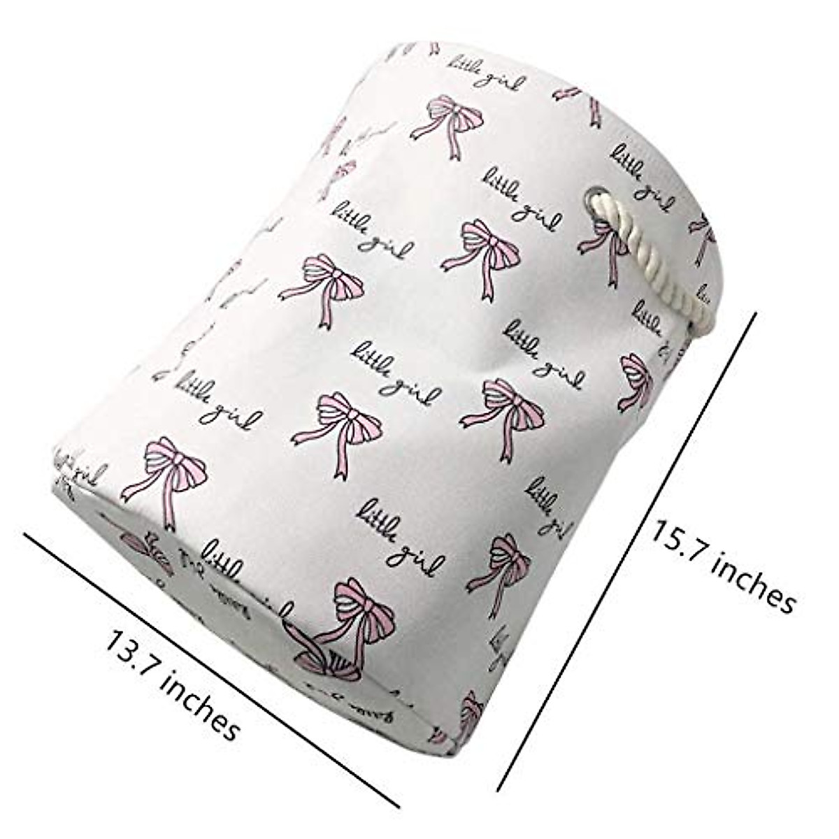 TBGFPO Storage Basket-Medium Round Laundry Hamper Nursery Baskets Collapsible Storage Bin Dirty Clothes Basket Shelf Closet Organization Home Decor