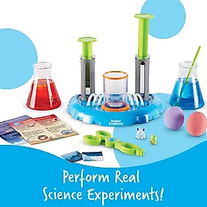 Learning Resources Beaker Creatures Liquid Reactor Super Lab, Homeschool, STEM, Science Exploration Toy, Science Kit, Ages 5+