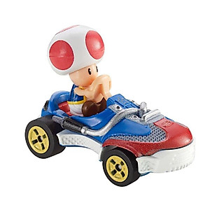 Hot Wheels Mario Kart 8 Vehicle Race Car Character Kart Glider Collector Set