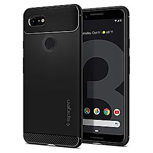 Spigen Rugged Armor Designed for Google Pixel 3 Case (2018) - Black