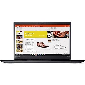 Lenovo ThinkPad T470S 14" FHD(1920 x 1080) Business Laptop, Core i5-6300 2.6GHz, 12GB RAM, 256GB SSD, Thunderbolt 3 Port, CAM, Windows 10 Pro (Renewed)